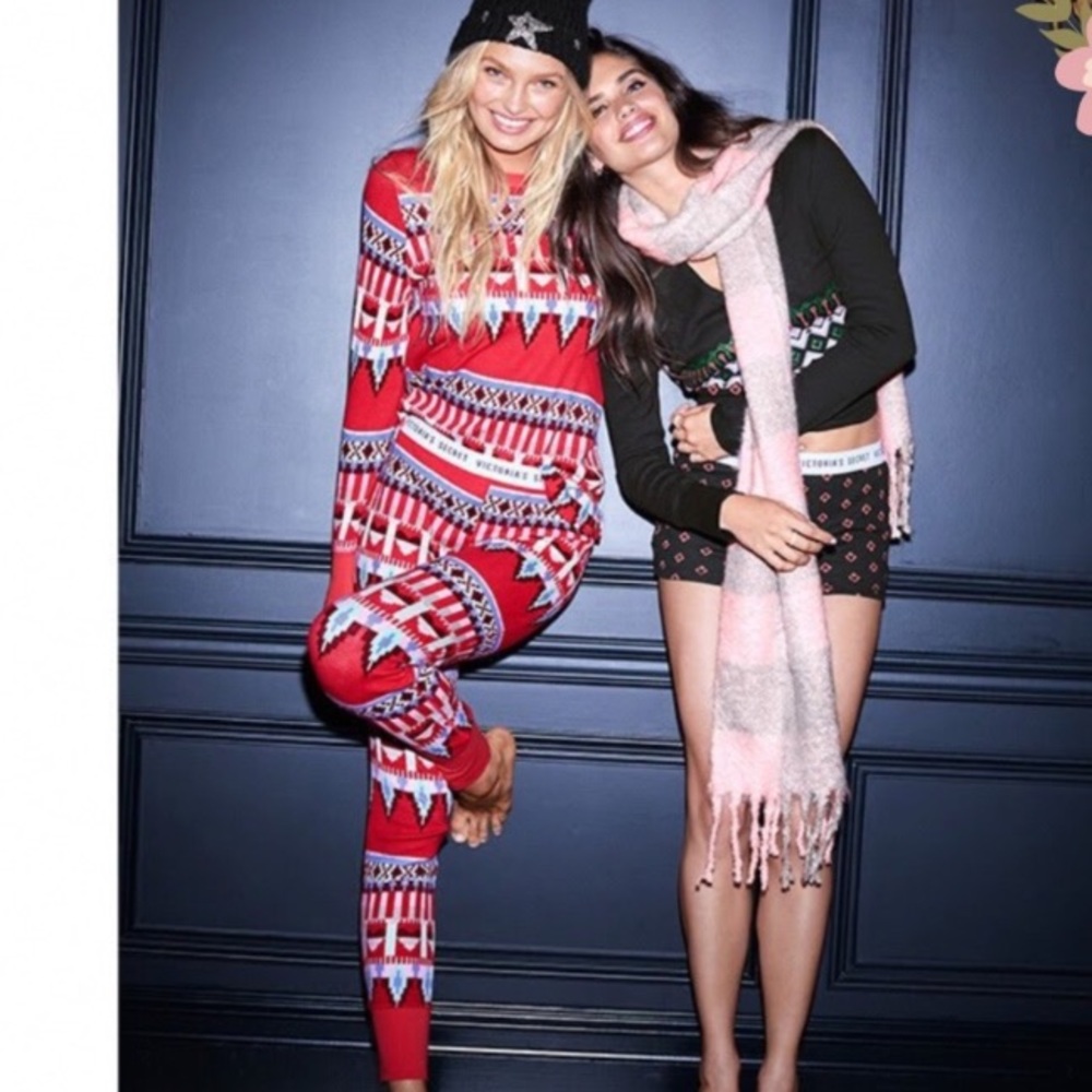 Victoria’s Secret Red Fair Isle Set - Gem